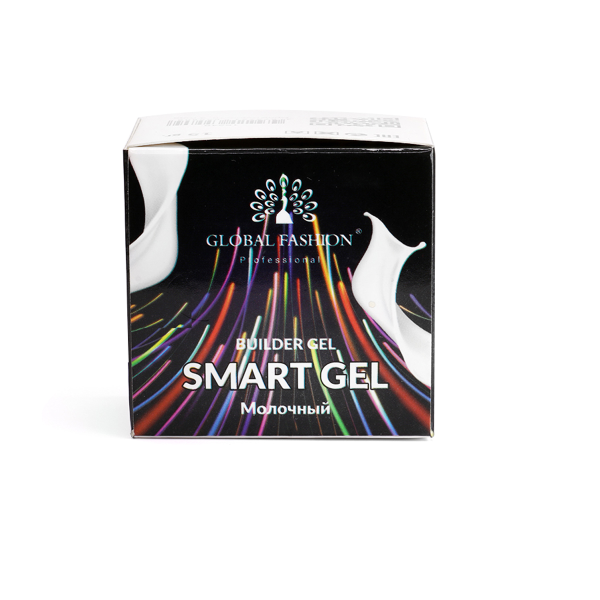 Gel de modelare a unghiilor, bifazic, Smart Gel 15 g, lăptos
