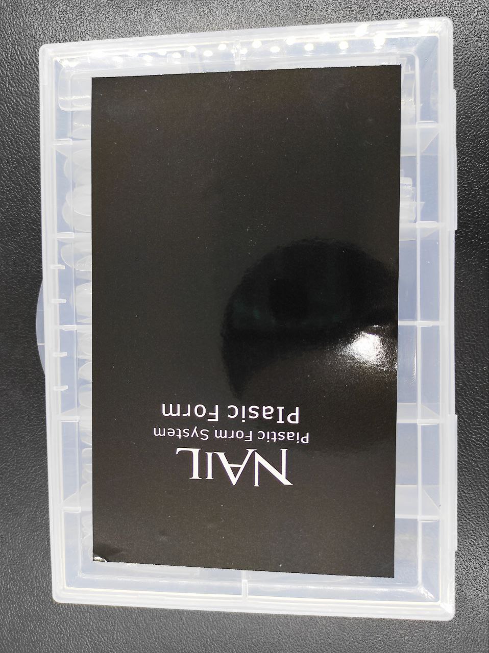 Tipsuri reutilizabile pentru extensii Unghii PolyGel Nail Plastic Form ...