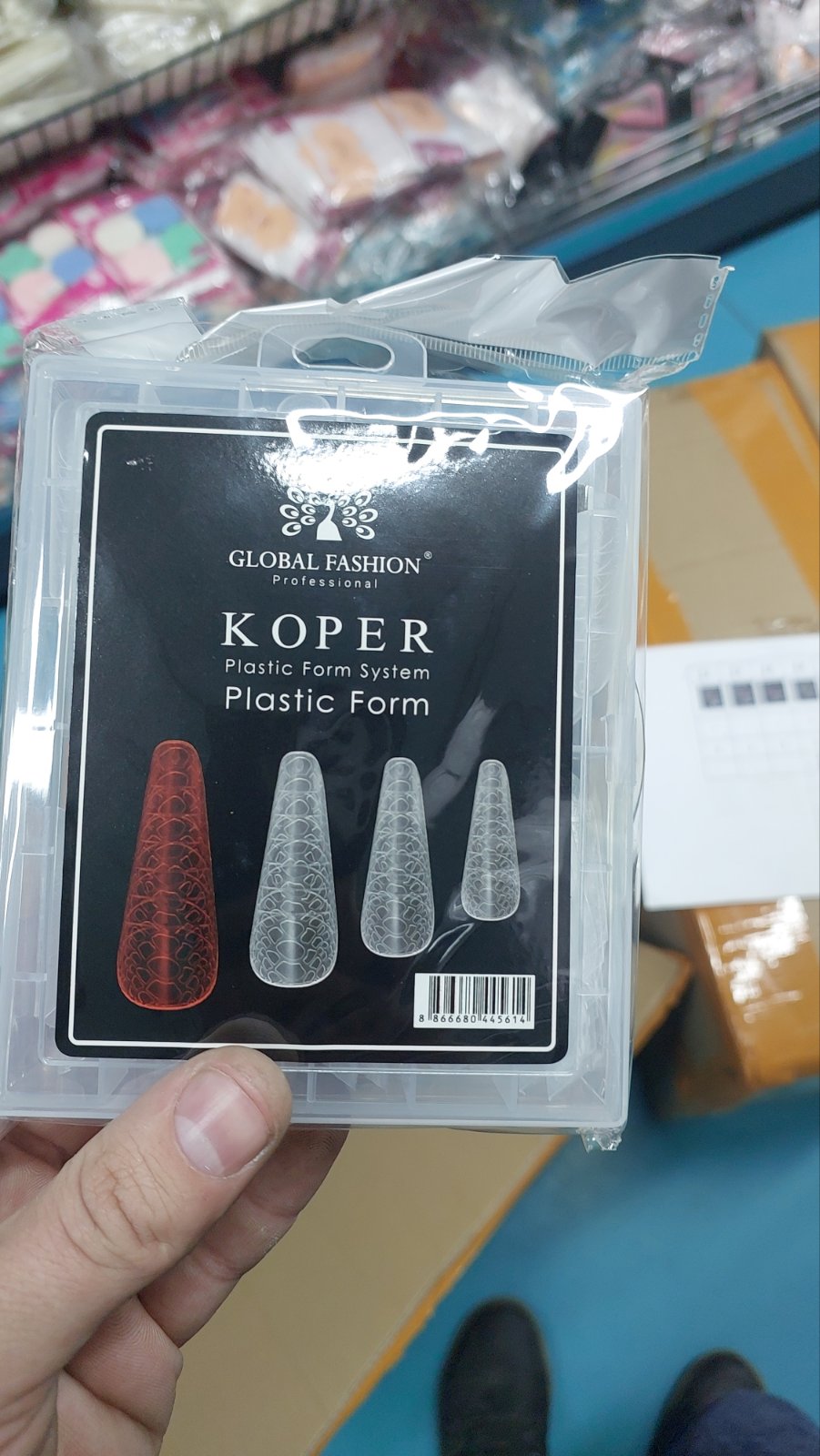 Tipsuri reutilizabile pentru realizarea extensiilor de unghii, set 120 ...